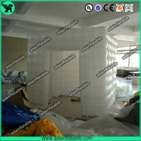 Event Square Inflatable Booth Tent/White Inflatable Photo Booth